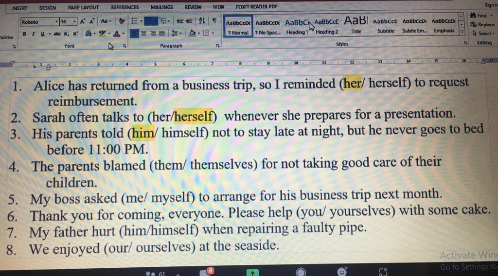 DESIGN PAGE LAYOUT REFERENCES MAILINGS REVIEW VIEW FOXIT READER PDF Sign in INSERT Find AaBbccD ...