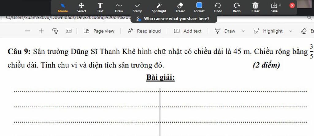 T つ Mouse Select Text Draw Stamp Spotlight Eraser Format Undo Redo ...