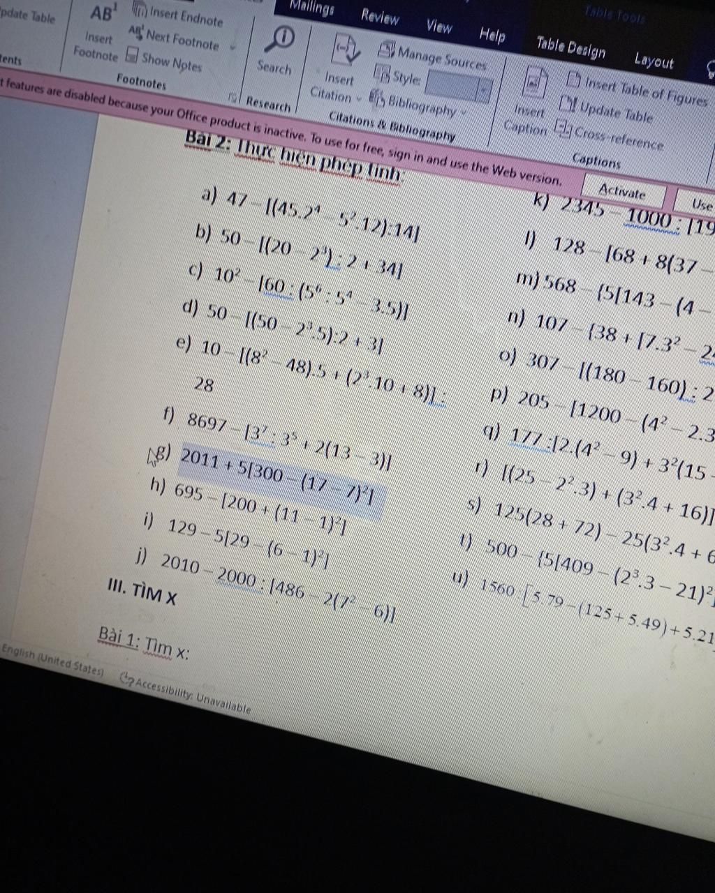 "pdate Table AB Insert Footnote Insert Endnote A Next Footnote Show ...
