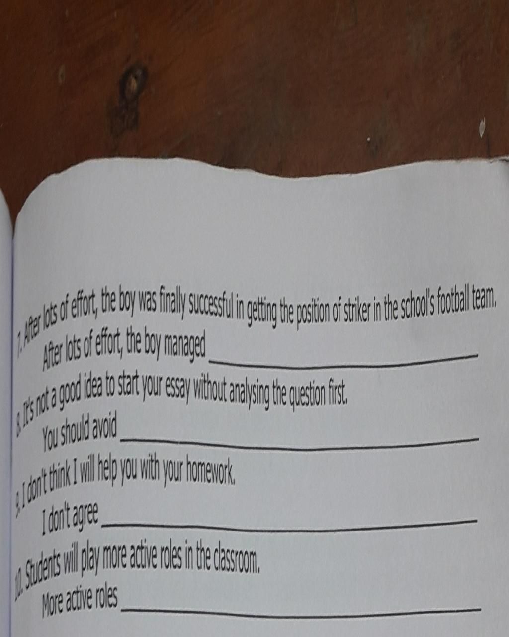 After lots of emort, the boy was finally successful in getting the ...