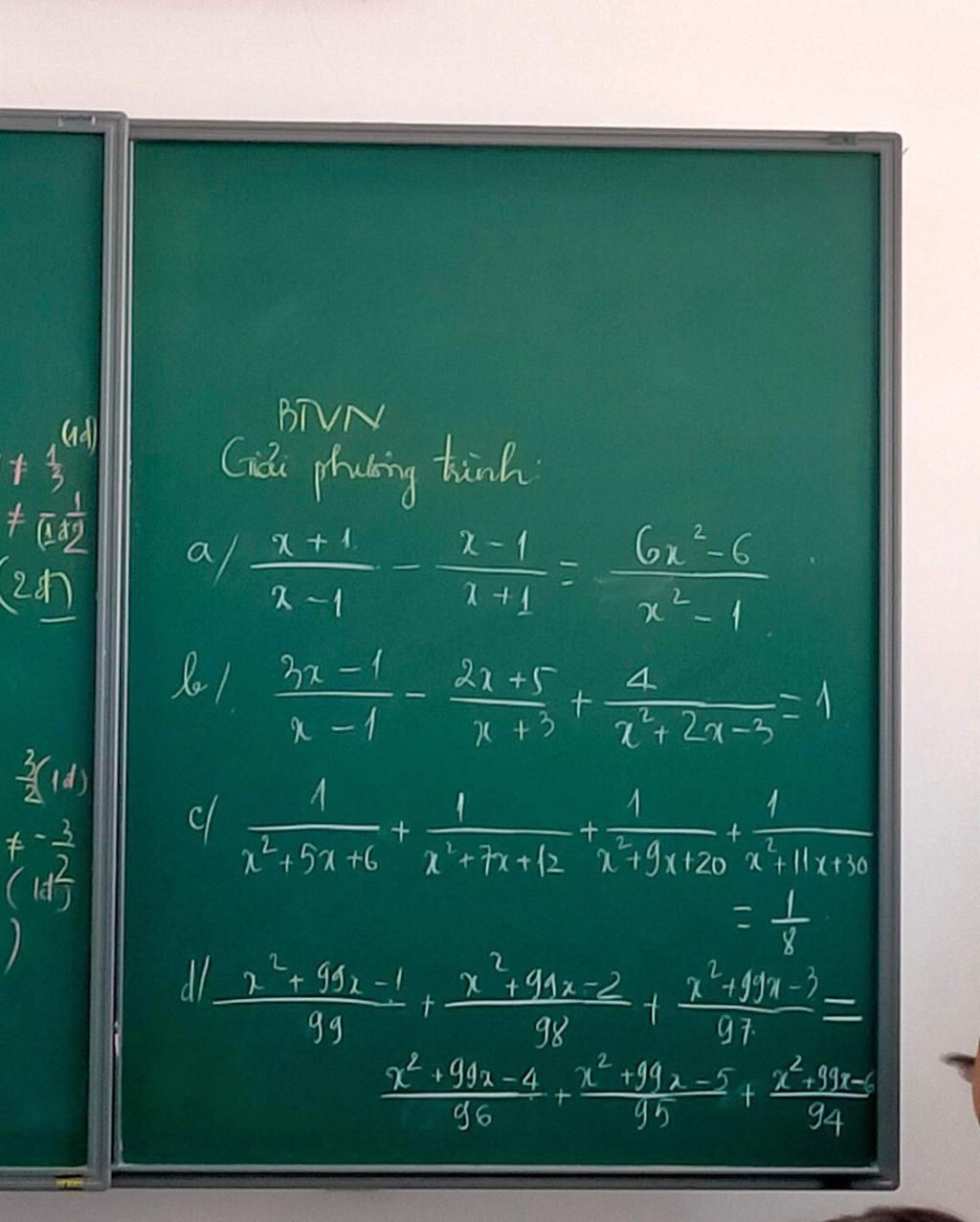 (14) # #2 287 3 (14) -3 BTVN Gridu phulsing a/ _X + 1 X-1 - 3x d/ 2 b ...