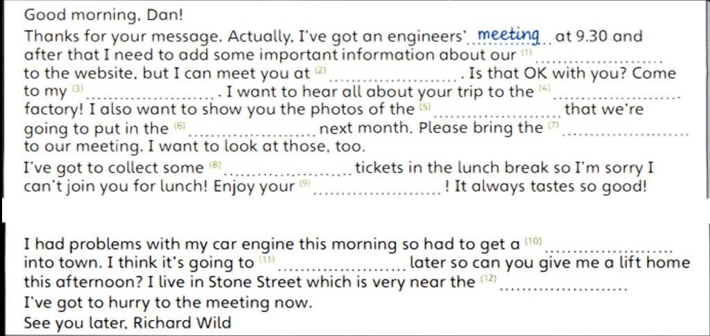 Good morning, Dan! Thanks for your message. Actually. I've got an ...