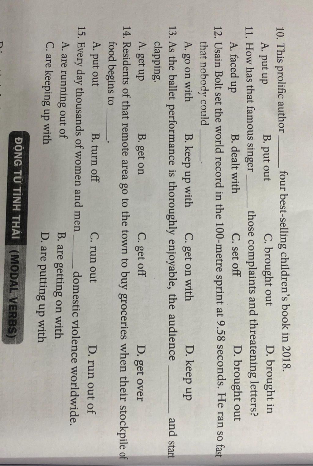10. This prolific author A. put up 11. How has that famous singer A ...