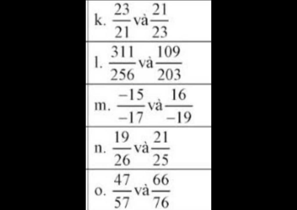 21 k. 23 và 21 22 23 311 109 1. và m. 256 203