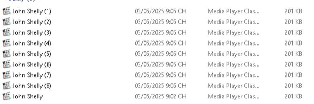 Calli:Nghịch NL:Nghịch dại đổi sang File khác giờ không chuyển được ...