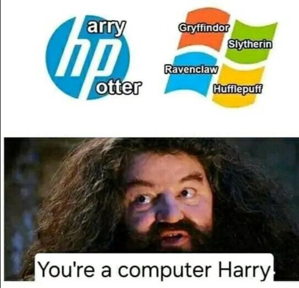 arry hp h Porce otter Gryffindor Slytherin Ravenclaw Hufflepuff You're ...
